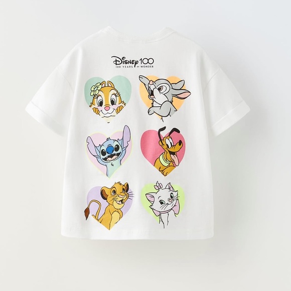 Zara | Shirts & Tops | Zara Disney Minnie Mouse And Friends Tshirt ...